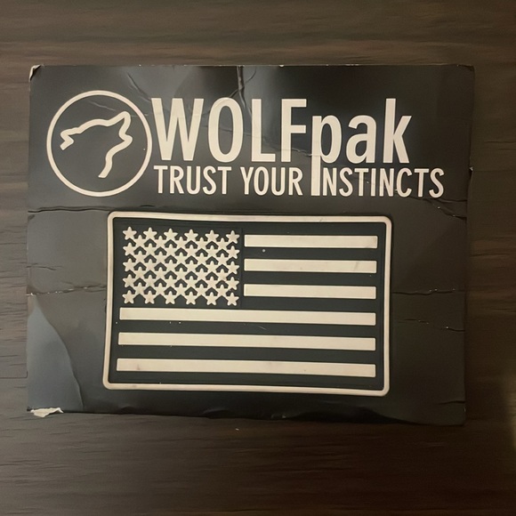 Wolfpak | Bags | Official Wolfpak American Flag Patch | Poshmark